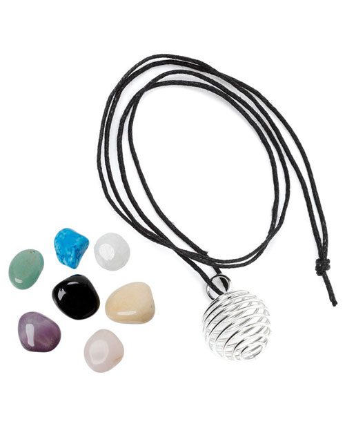 Maak je eigen edelsteen ketting set - Stones & Bones